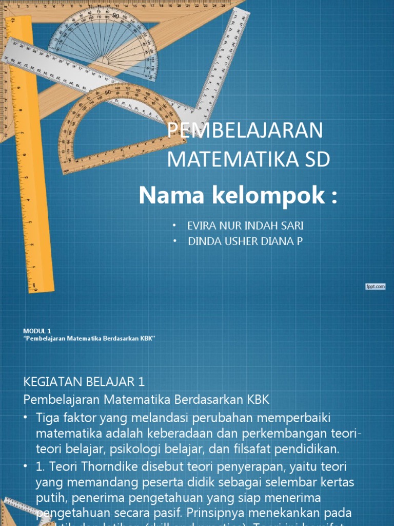 Matematika Modul 1 | PDF