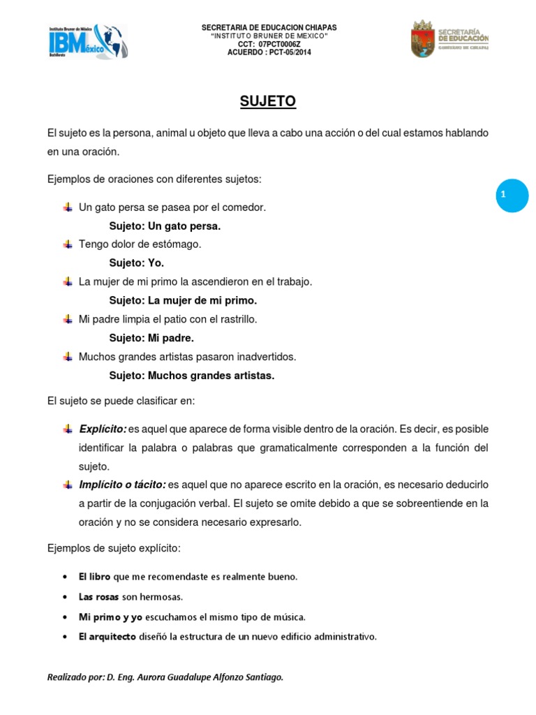 1 Tiempos Verbales | PDF | Asunto (gramática) | Verbo