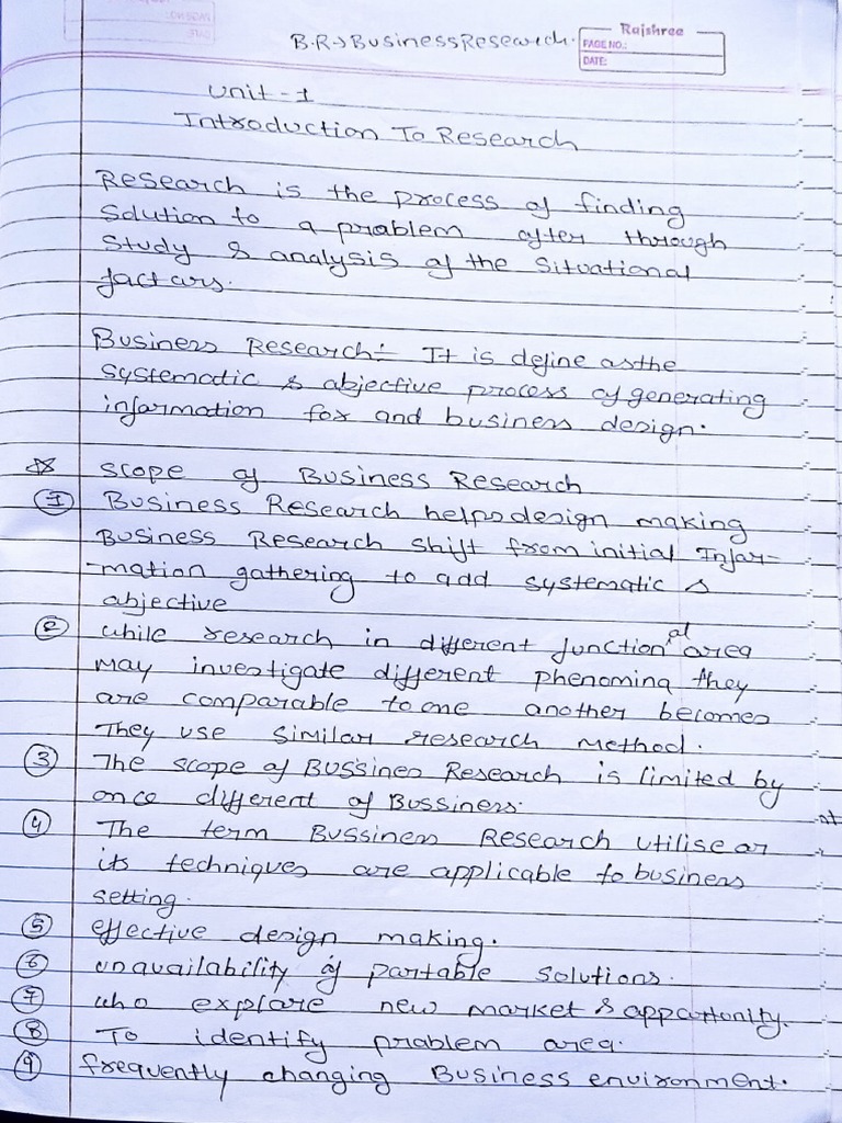 BRM Bba Sem 4 | PDF | Science & Mathematics