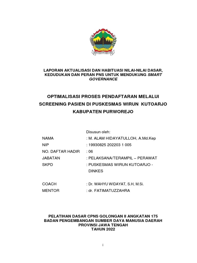199308252022031005-LA 06 Muhammad Alam Hidayatulloh FINAL | PDF 199308252022031005-LA 06 Muhammad Alam Hidayatulloh FINAL | PDF
