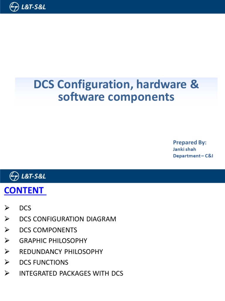 DCS Configuration, Hardware & Sofware | PDF | Programmable Logic ...