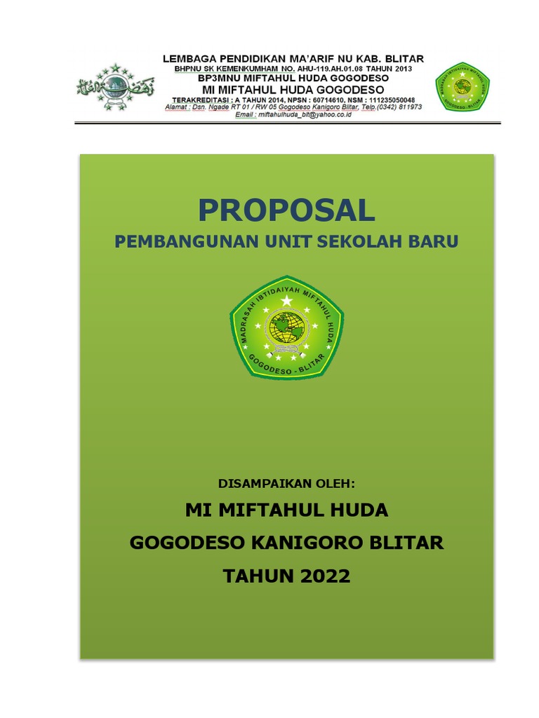 Proposal Usb 2022 | PDF
