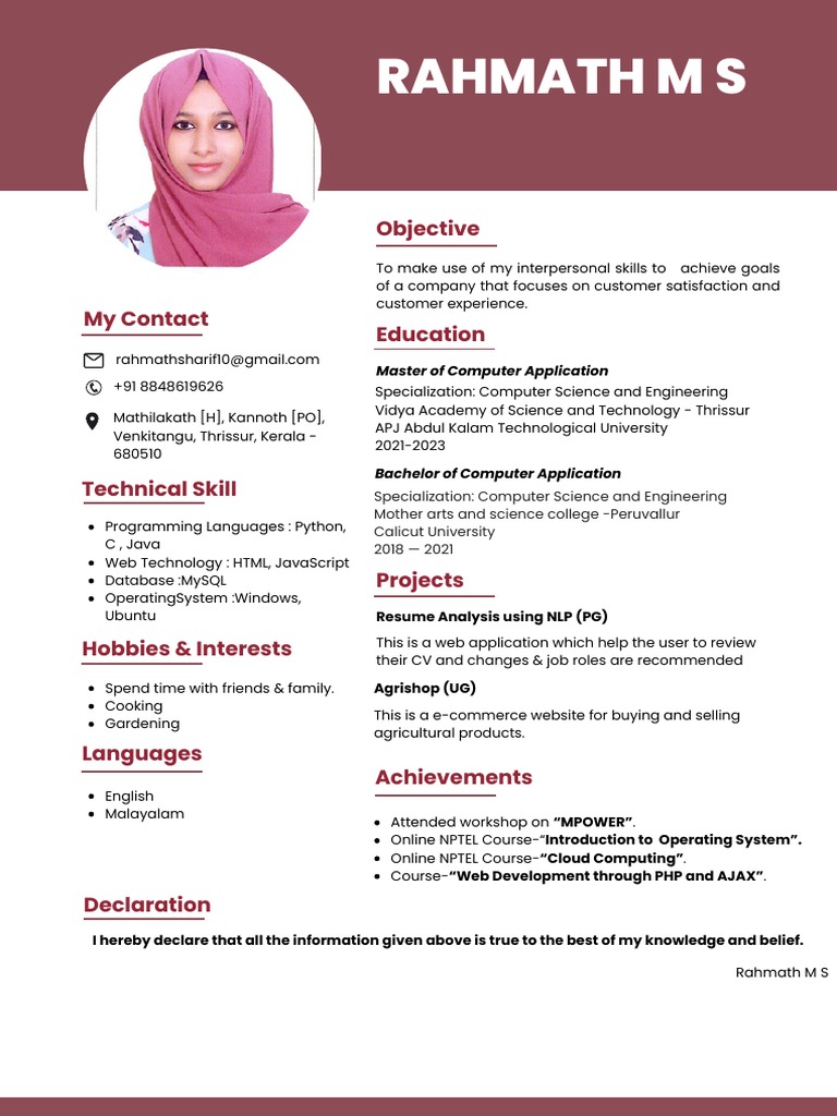 Rahmath M S 2 | PDF | World Wide Web | Internet & Web