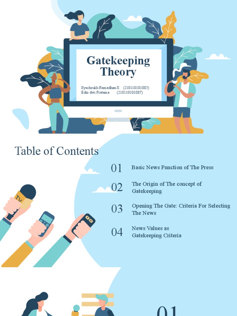 Langmed Gatekeeping Theory | PDF | News | Mass Media