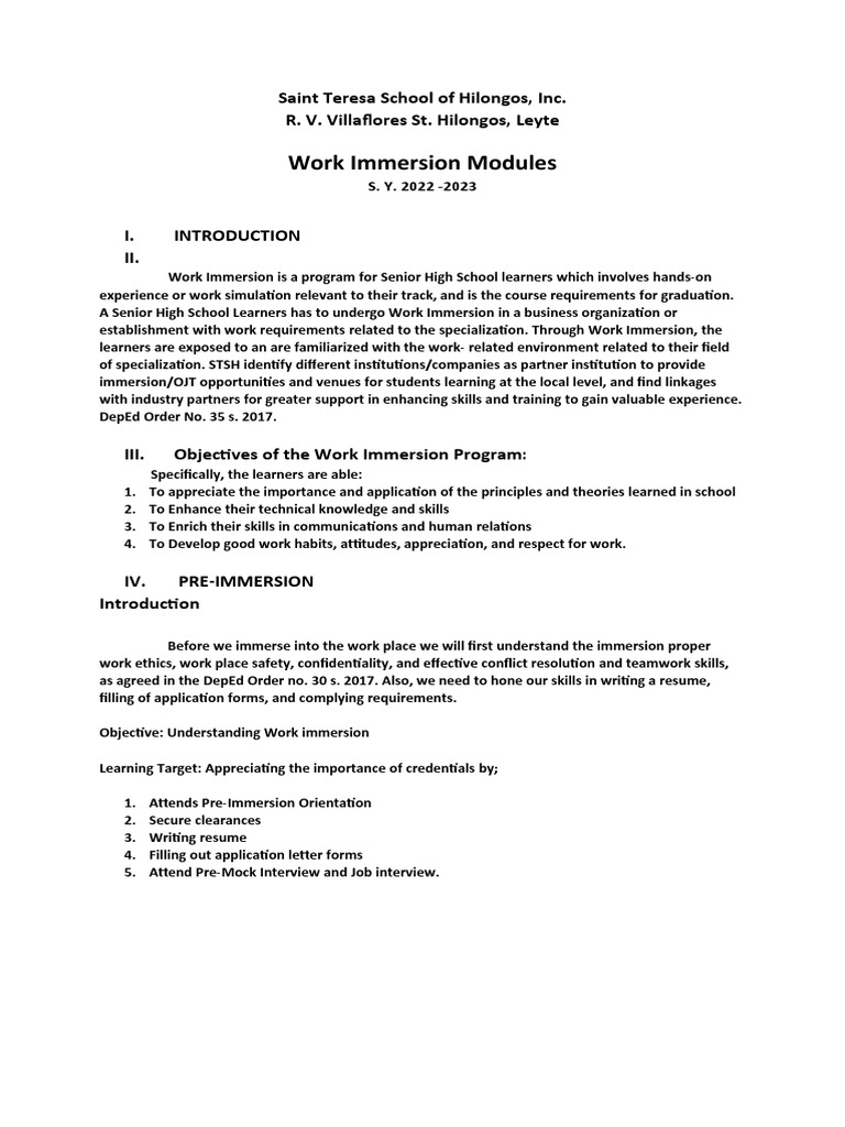 Ojt First Quarter | Download Free PDF | Job Interview | Learning