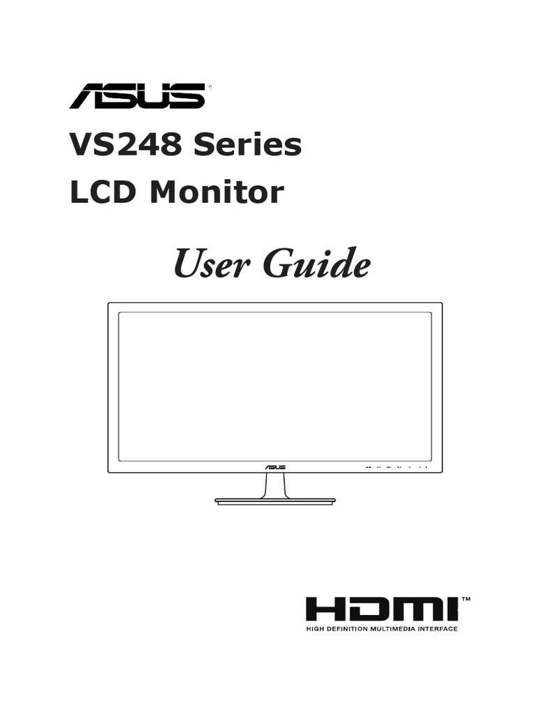 VS248 English | Descargar gratis PDF | Display Resolution | Computer Monitor