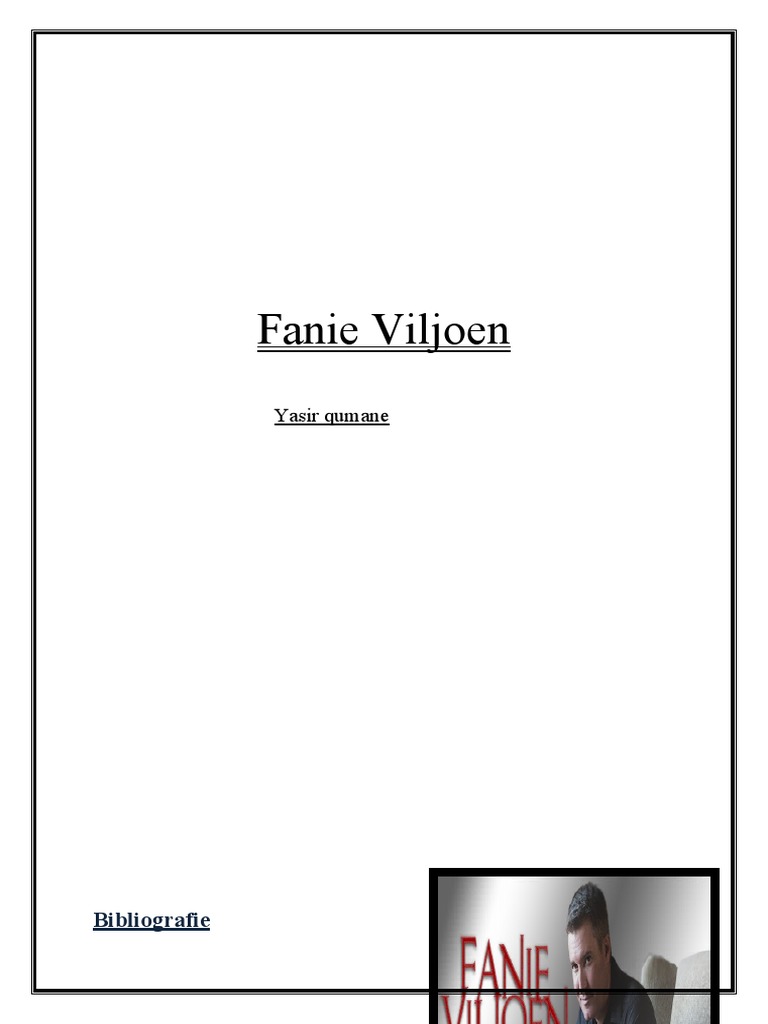 Fanie Viljoen | PDF