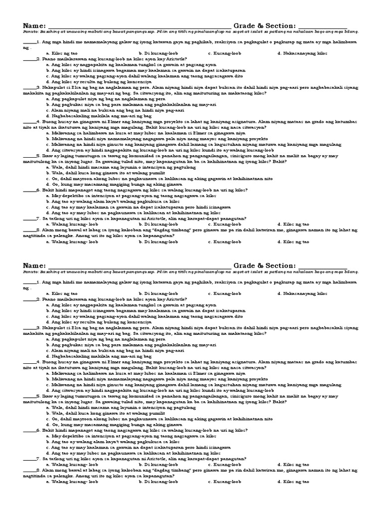 Activity Esp 10 | PDF