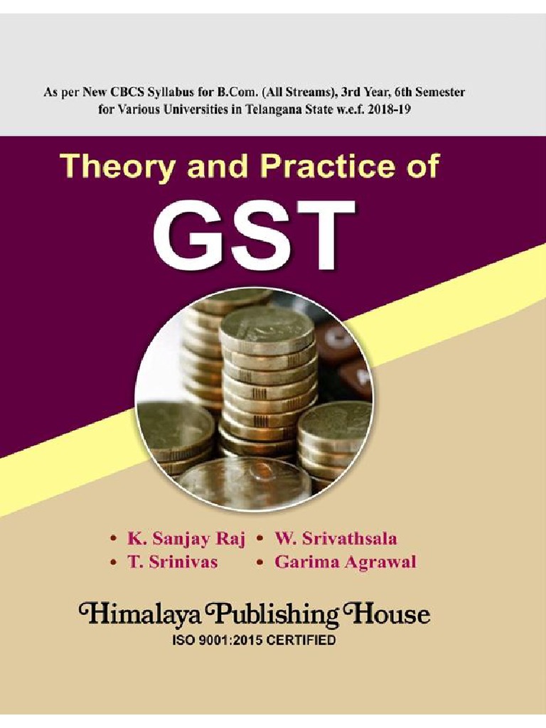 Theory and Practice of GST | PDF | Value Added Tax | Taxes