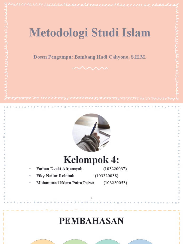 Metodologi Studi Islam | PDF