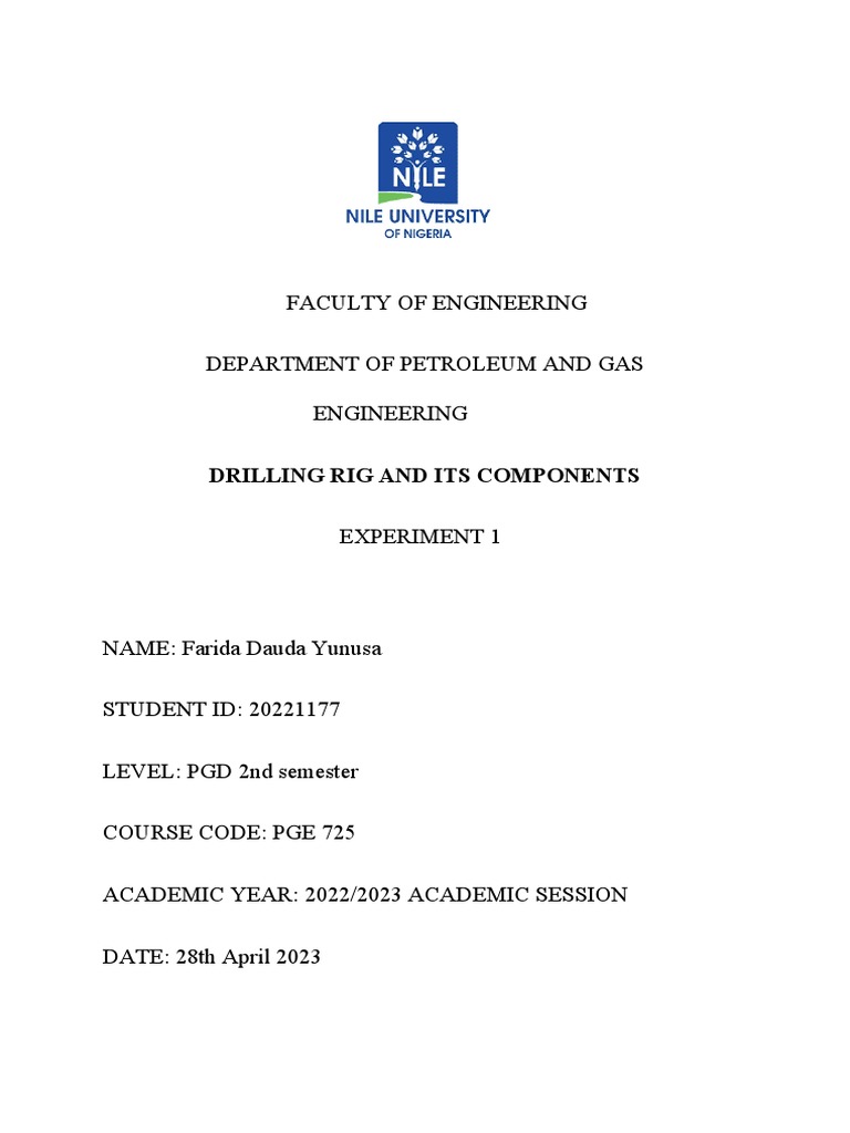 Drilling Rig | Download Free PDF | Blowout (Well Drilling) | Drilling Rig