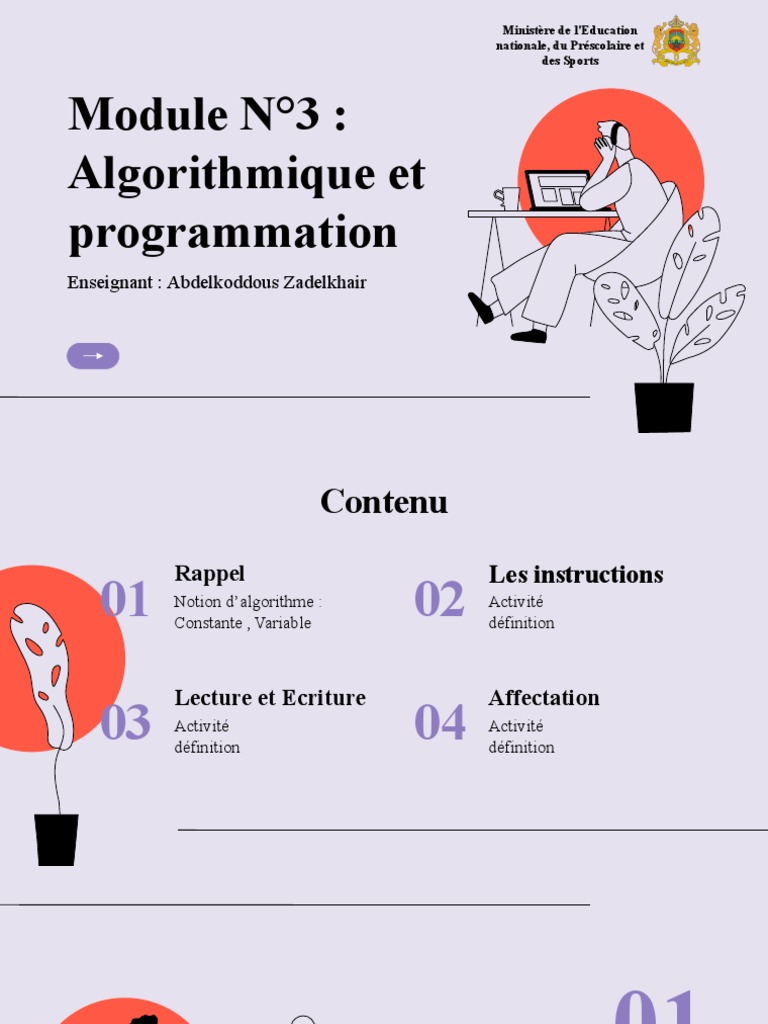 Cours | PDF | Variable (informatique) | Développement de logiciel