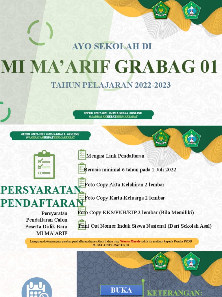 Template PPDB 2021 | PDF