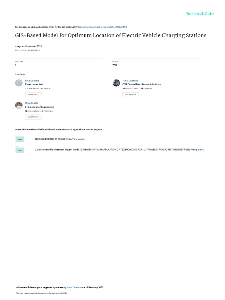 GIS Chargingstation | PDF | Battery Charger | Electric Vehicle