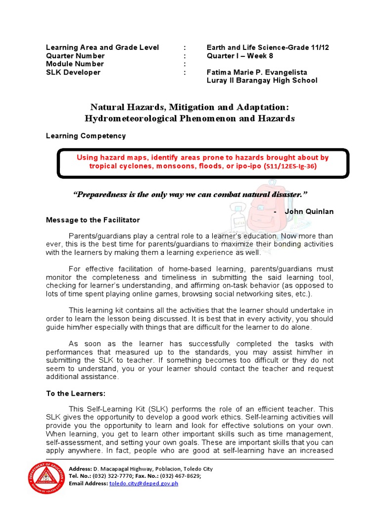 SLK 1 | PDF | Tropical Cyclones | Storm Surge