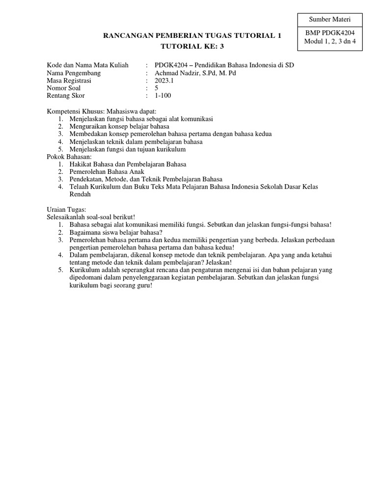 Tugas Tutorial 1 (TT1) 858931205 BI | PDF