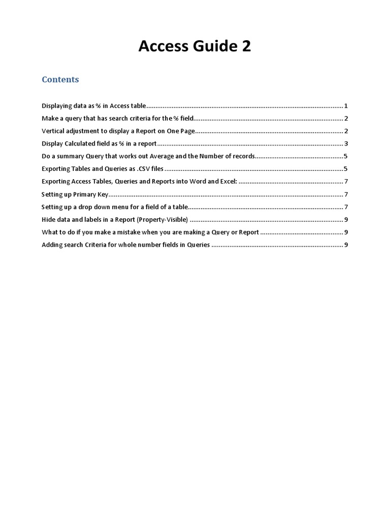 access-guide-2-pdf-microsoft-excel-comma-separated-values