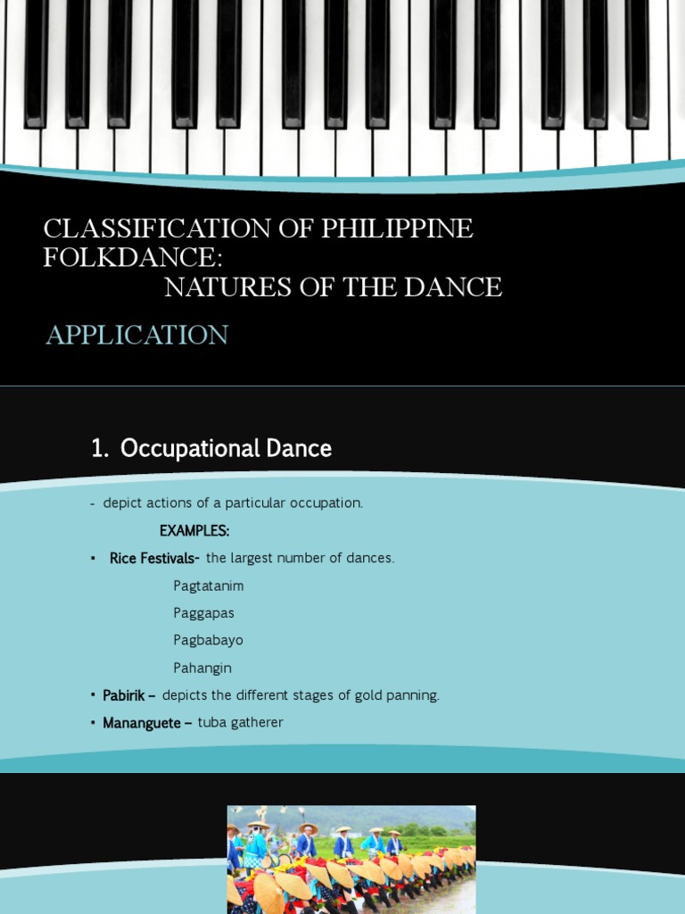 Classification of Philippine Folk Dances | PDF | Dances | Wedding
