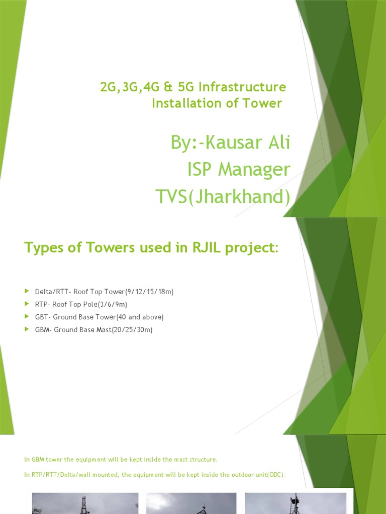 2G, 3G, 4G & 5G Installation Towers and Outdoor Cabinets | PDF | Computers