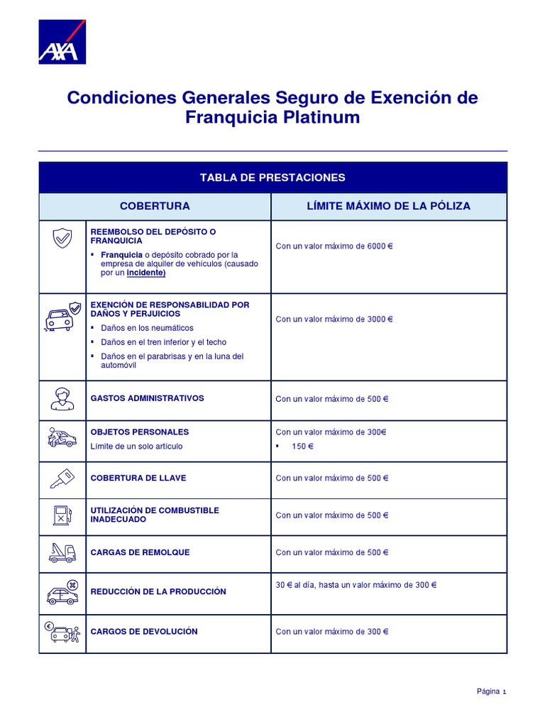 Condiciones PLATINO | PDF | Seguro | Reaseguro