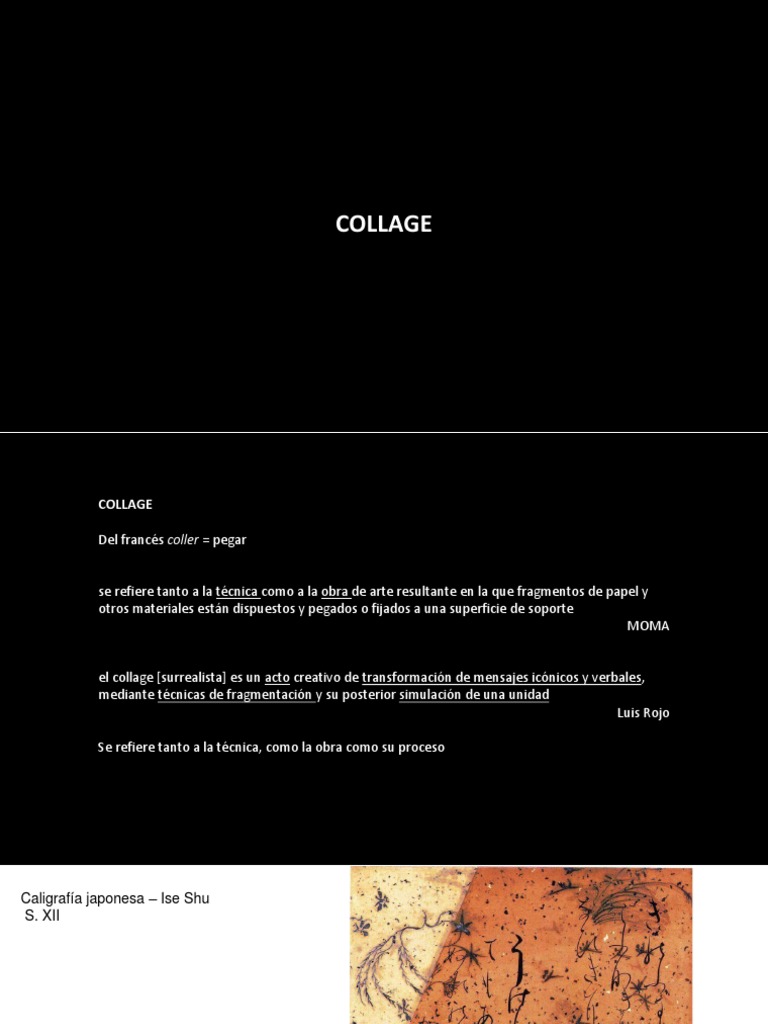 Significado del Collage Surrealista | PDF | Surrealismo | Collage