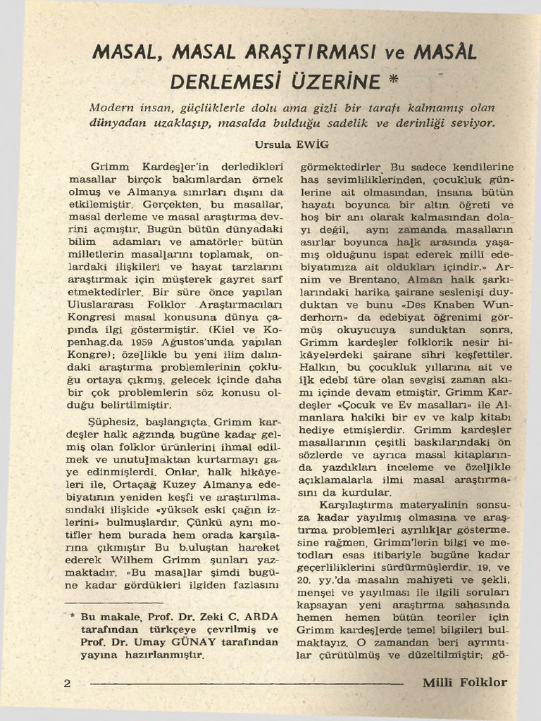 Masal Umay Günay | PDF