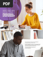 Ucas Personal Statement Worksheet | PDF