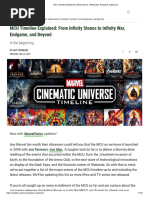 MCU Watch Order 2025 | PDF