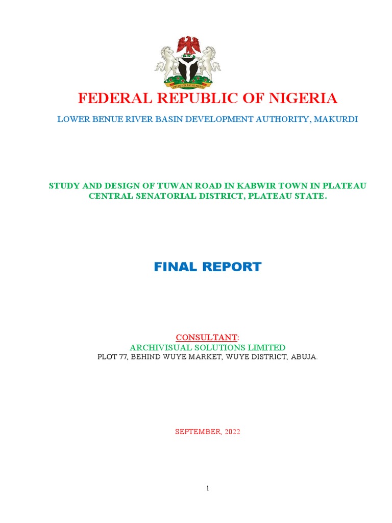Final Report Tuwan Road in Kanke Corrected Send | PDF | Rain | Transport