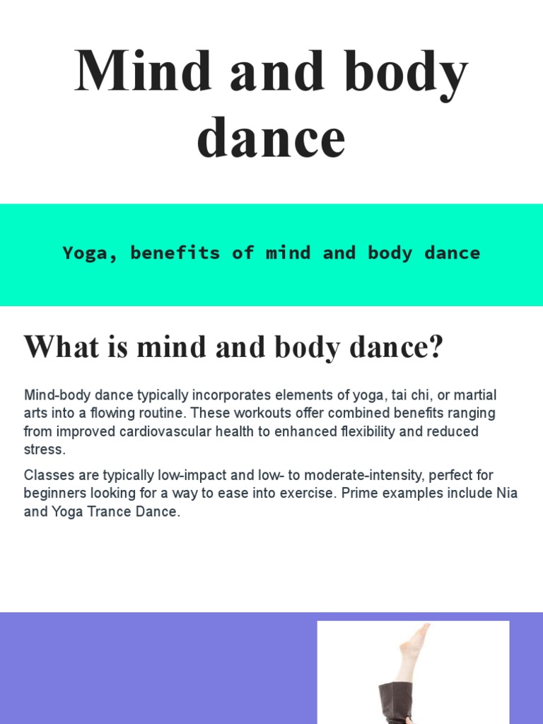 Mind and Body Dance-1 | PDF | Yoga | Dances