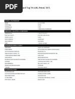 Toyota Dyna Specification Sheets | PDF | Truck | Private Transport