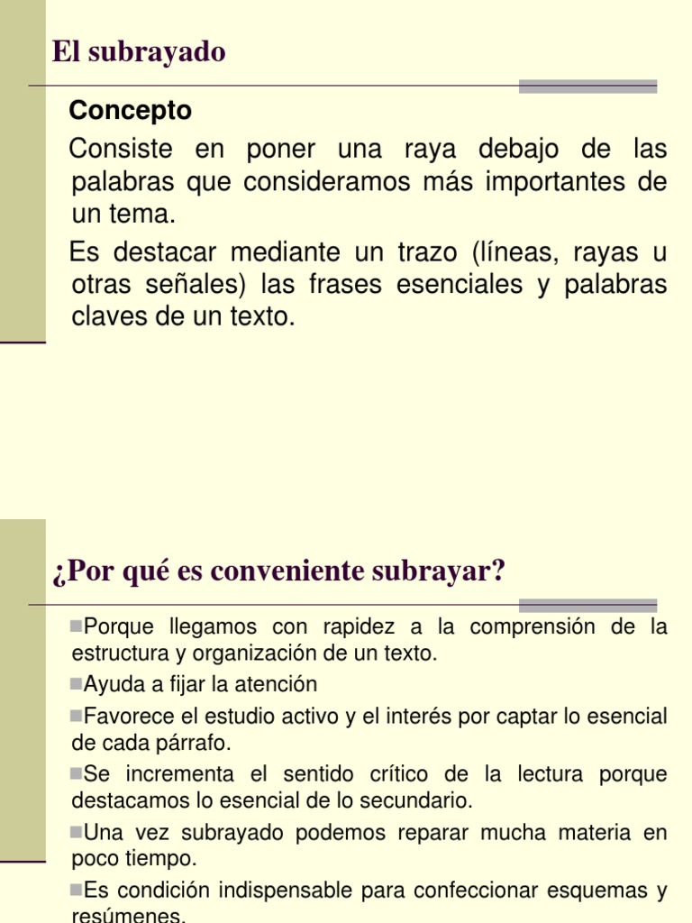 Subrayado y Esquema | PDF | Sangre | Lectura (proceso)