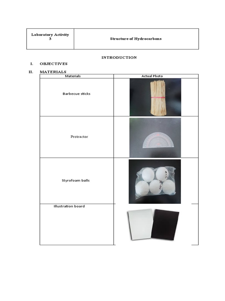 LAB-ACTIVITY-3 Edited | PDF | Hydrocarbons | Aromaticity
