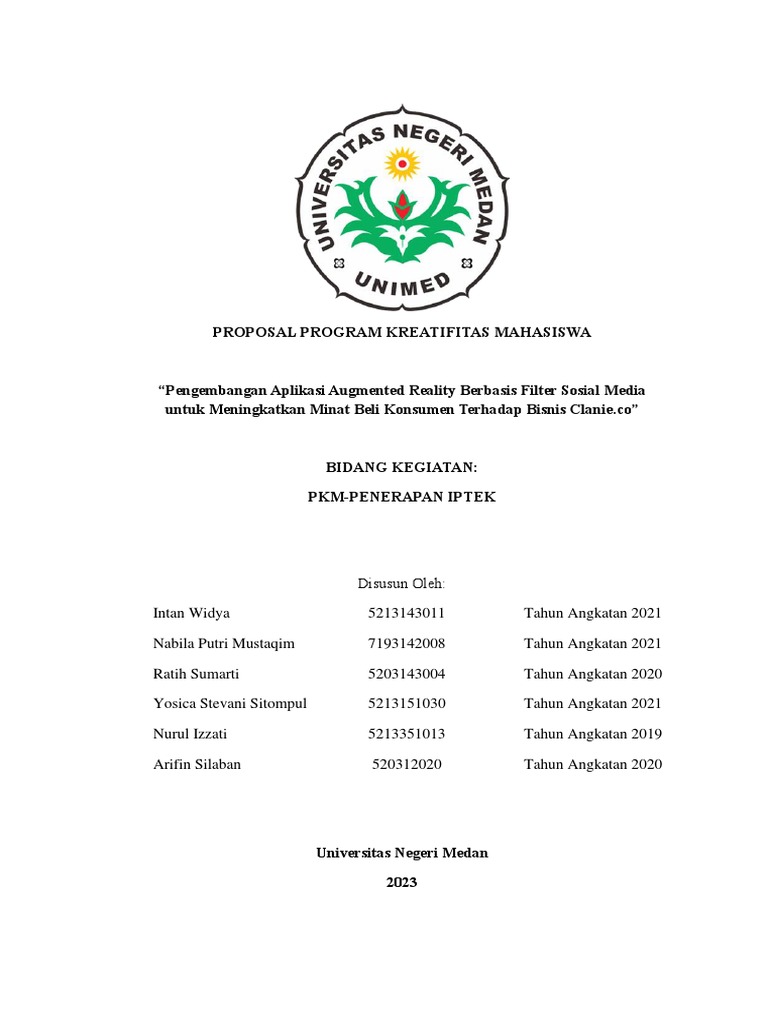 PKM Pi - Intan Widya | PDF