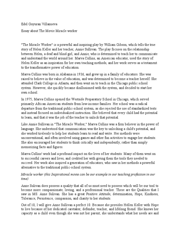 Inspiring Educators: Sullivan & Collins | PDF