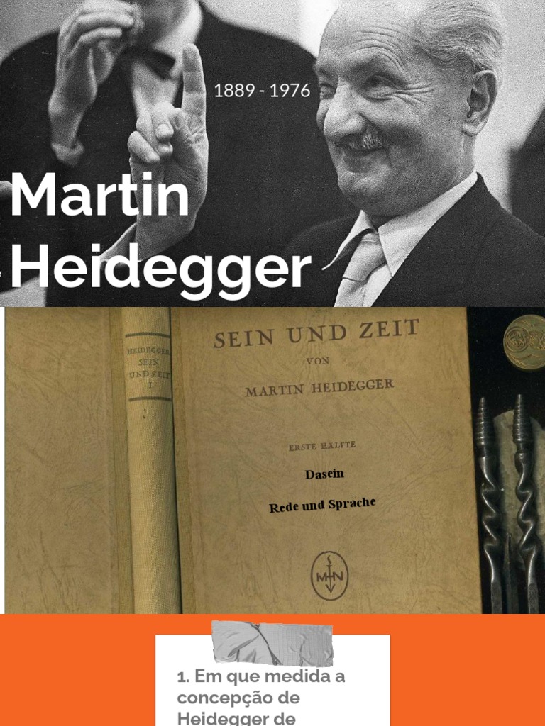 Heidegger: Linguagem e Filosofia | PDF | Martin Heidegger | Teorias filosóficas