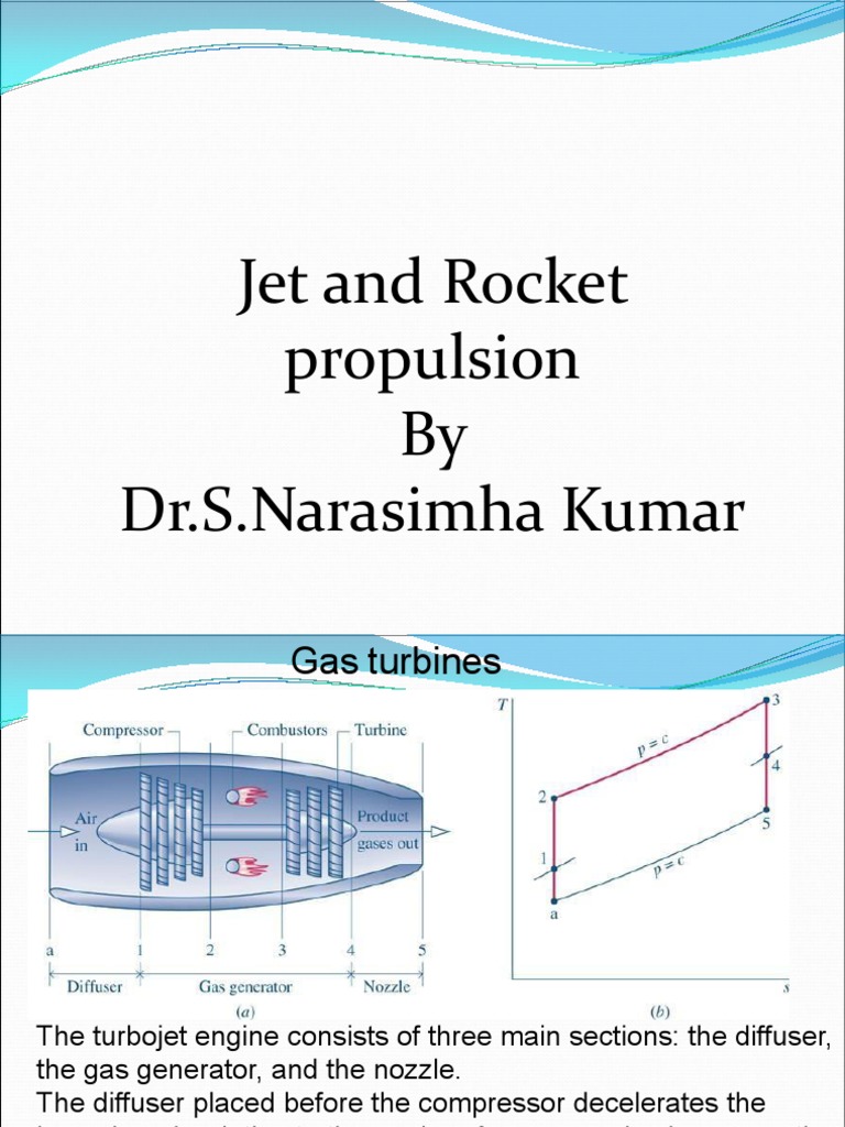 Jet and Rocket Propulsion PPT Cbit | PDF | Jet Engine | Rocket Propellant