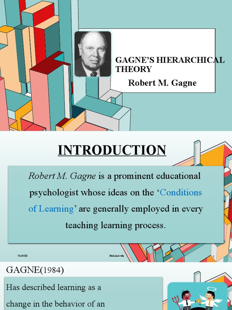 Gagne's Hierarchical Learning Theory | PDF | Learning | Classical ...