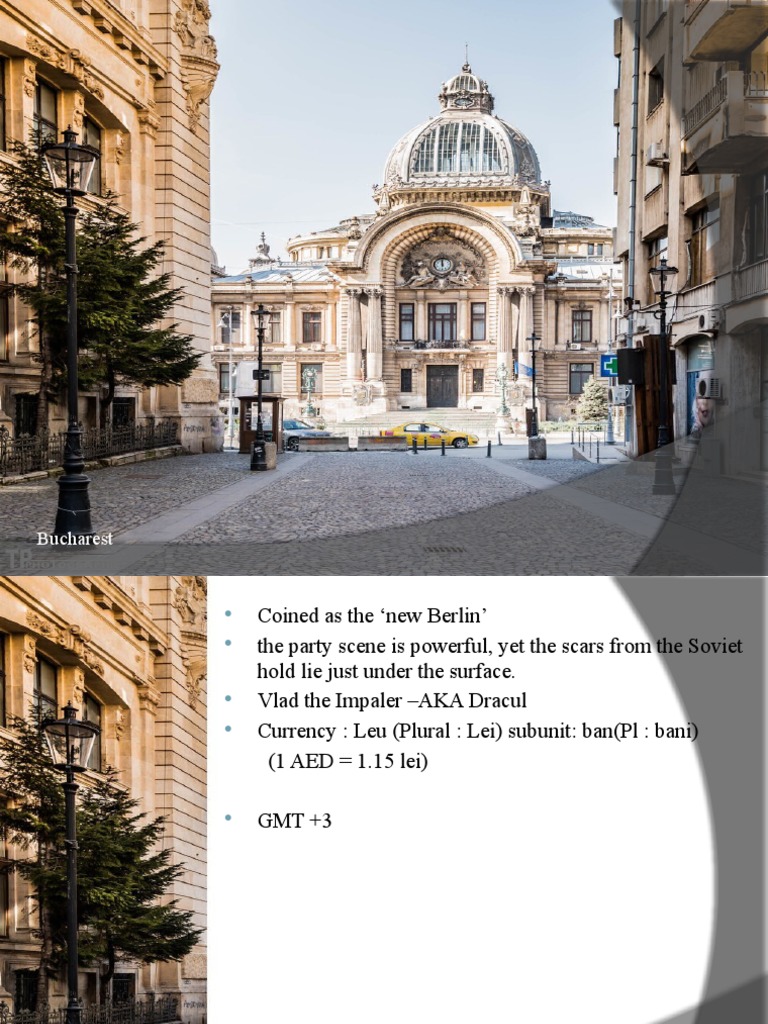 Bucharest - 3 Days | PDF