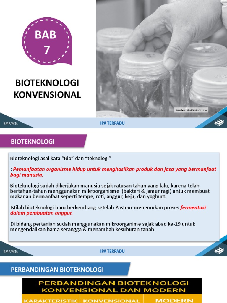 Bioteknologi Konvensional | PDF