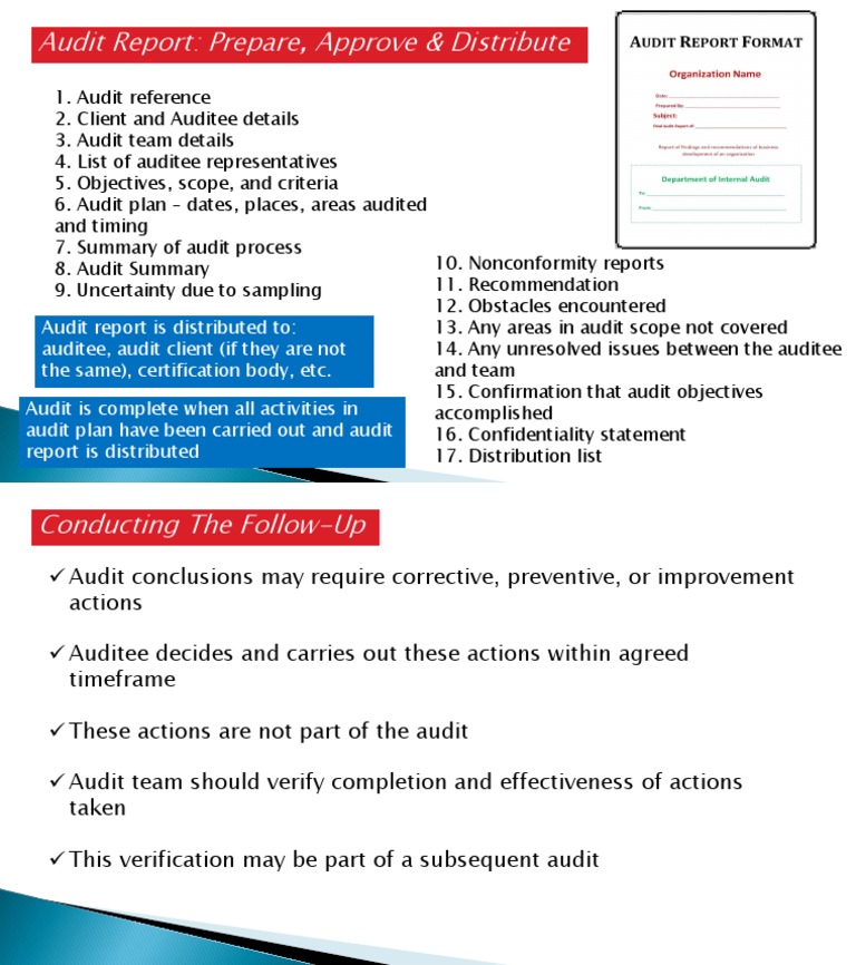 Audit+Report+and+Follow Up+Activities | PDF