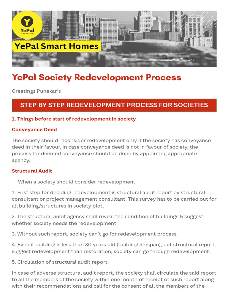 PMC For Society Redevelopment. | PDF | Quorum | Auditor's Report