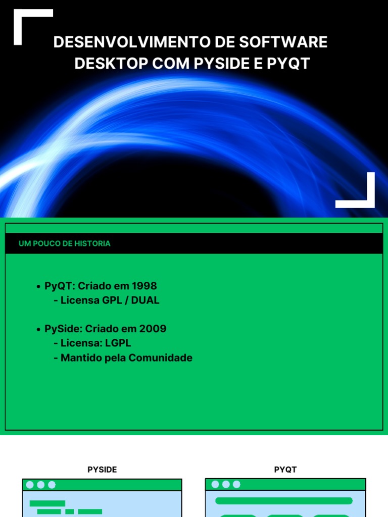 Desenvolvimento De Software Desktop Com Pyside E Pyqt Pdf