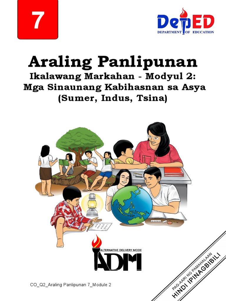 AP7 - Q2 - Module2 - Mga Sinaunang Kabihasnan Sa Asya | PDF