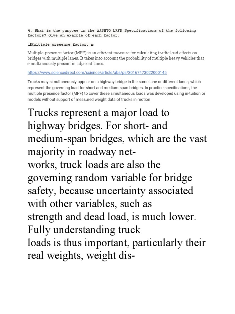 Bridge 3 | PDF | Bridge | Truck