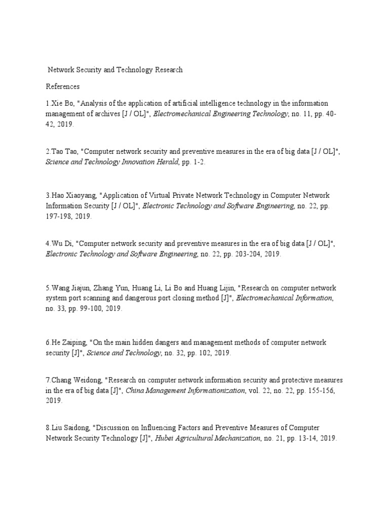 Refrences | PDF | Machine Learning | Computer Network