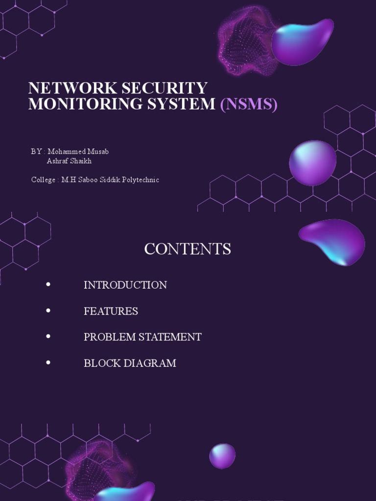 NSMS | PDF | Security | Computer Security