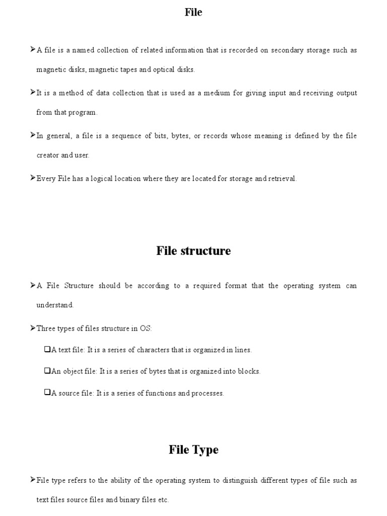 Unit 5 | PDF | Computer File | Computer Data Storage