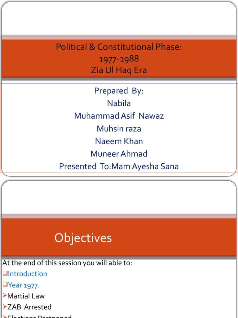 Pak Study Pdf Muhammad Zia Ul Haq Pakistan