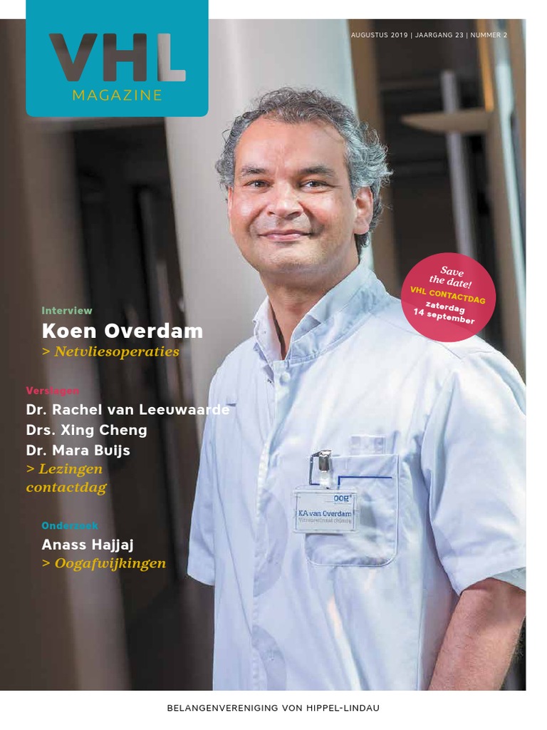 2019, VHL Magazine, Interview Van Overdam | PDF